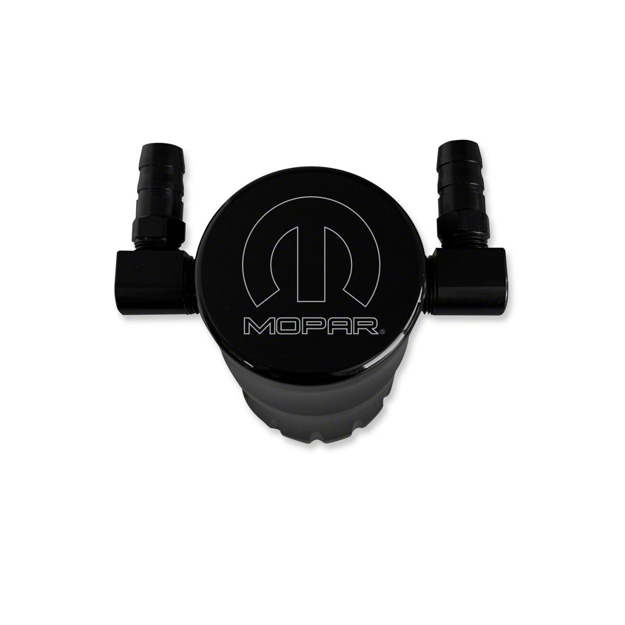 American Brothers Design Challenger Black Oil Catch Can with Mopar Logo ...