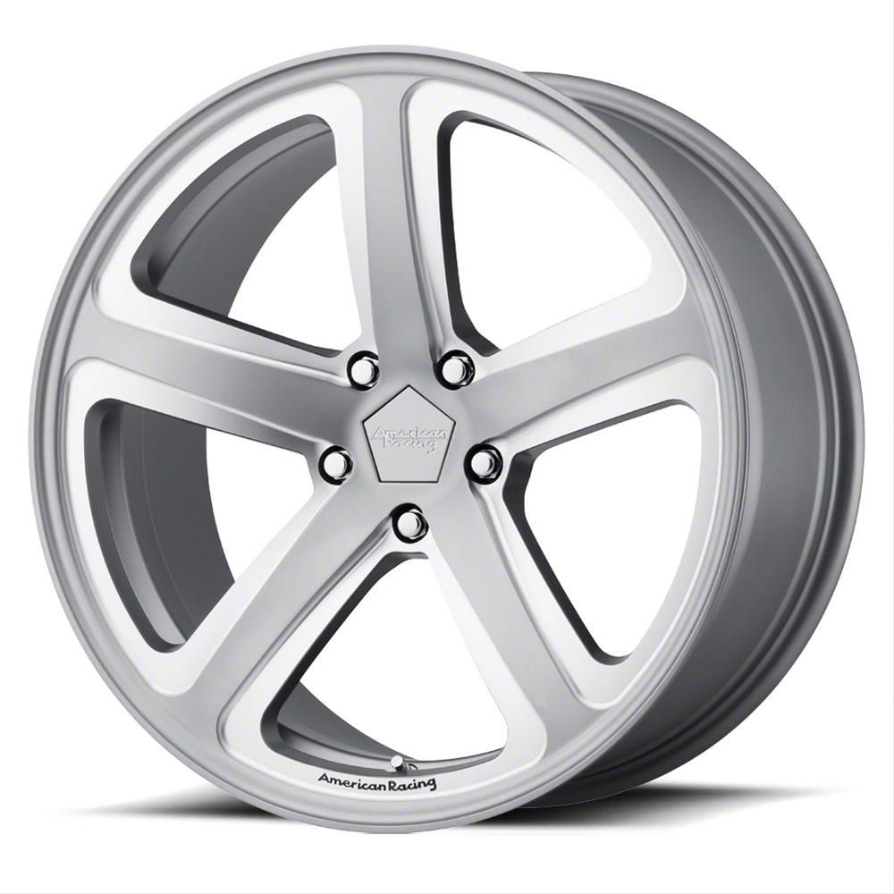 American Racing Challenger HOT LAP Satin Gray Milled Wheel; 20x9 ...