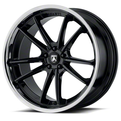 Asanti Charger Sigma Gloss Black Wheel; 20x9 ABL23-20901515BK (11-22 ...