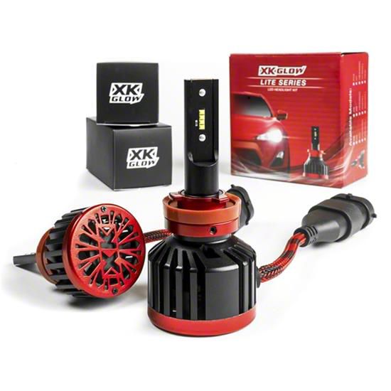 XK Glow Charger LITE Series LED Headlight Bulbs; High Beam; 9005 ...