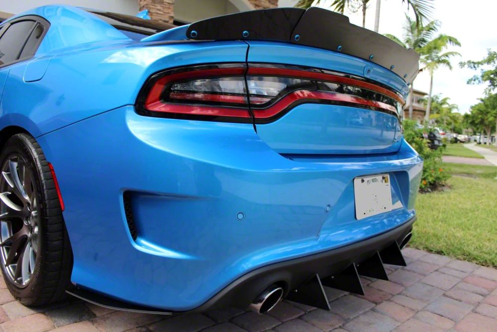 Authority Motorsport Charger V1 6-Piece Rear Diffuser Kit 912138000756 ...