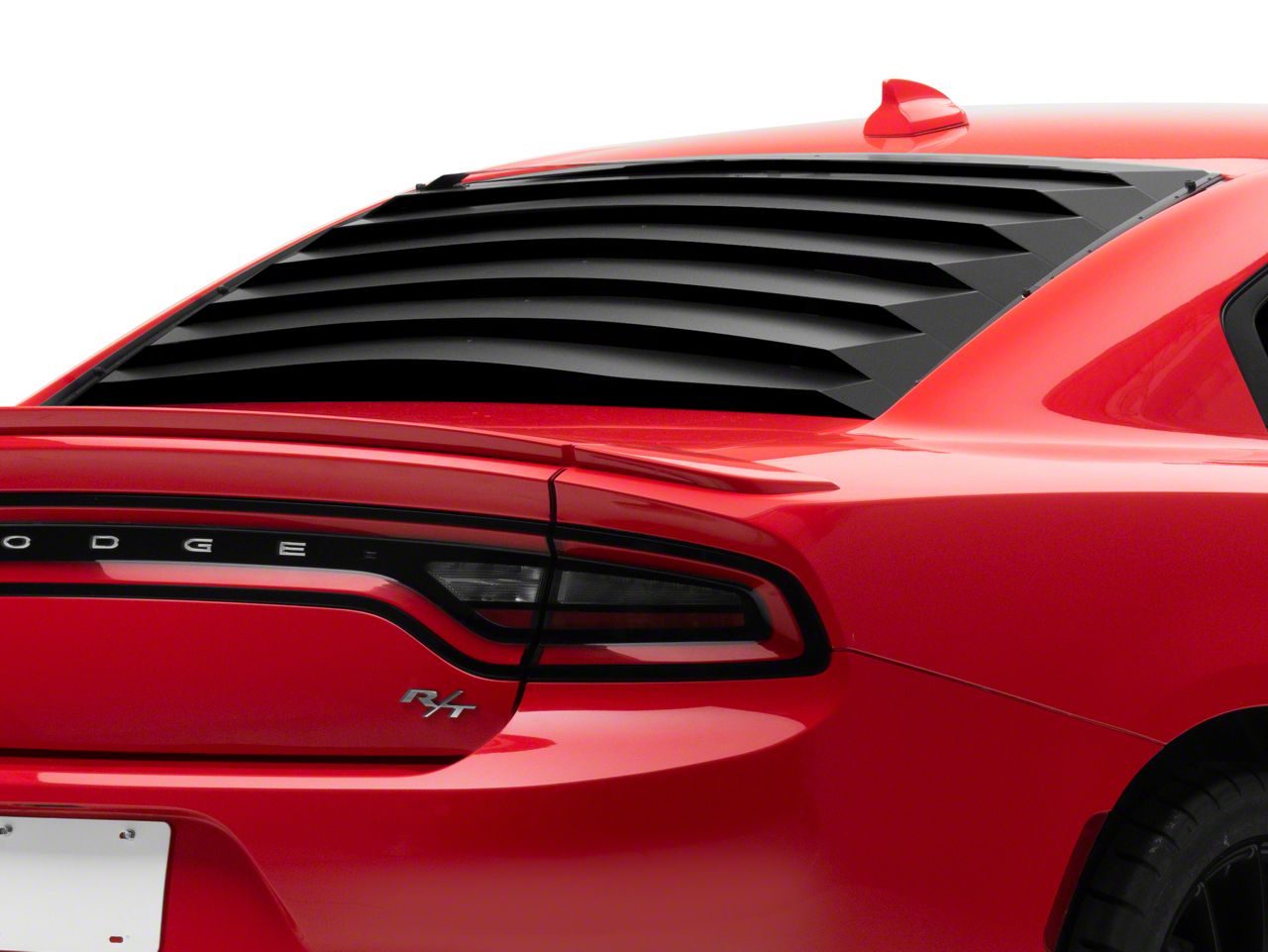 Charger Aluminum Rear Window Louvers (11-22 Charger) - Free Shipping