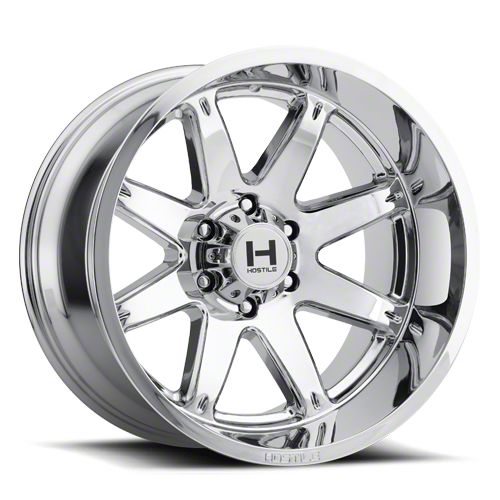 Hostile Titan XD Alpha Armor Plated 6-Lug Wheel; 20x9; 12mm Offset H109 ...