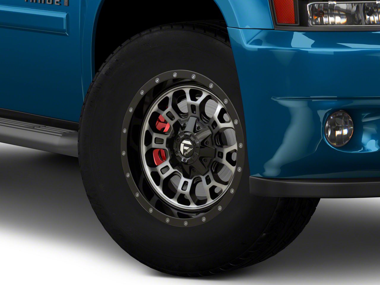 Fuel Wheels Bronco Crush Gloss Machined Double Dark Tint 6-Lug Wheel ...