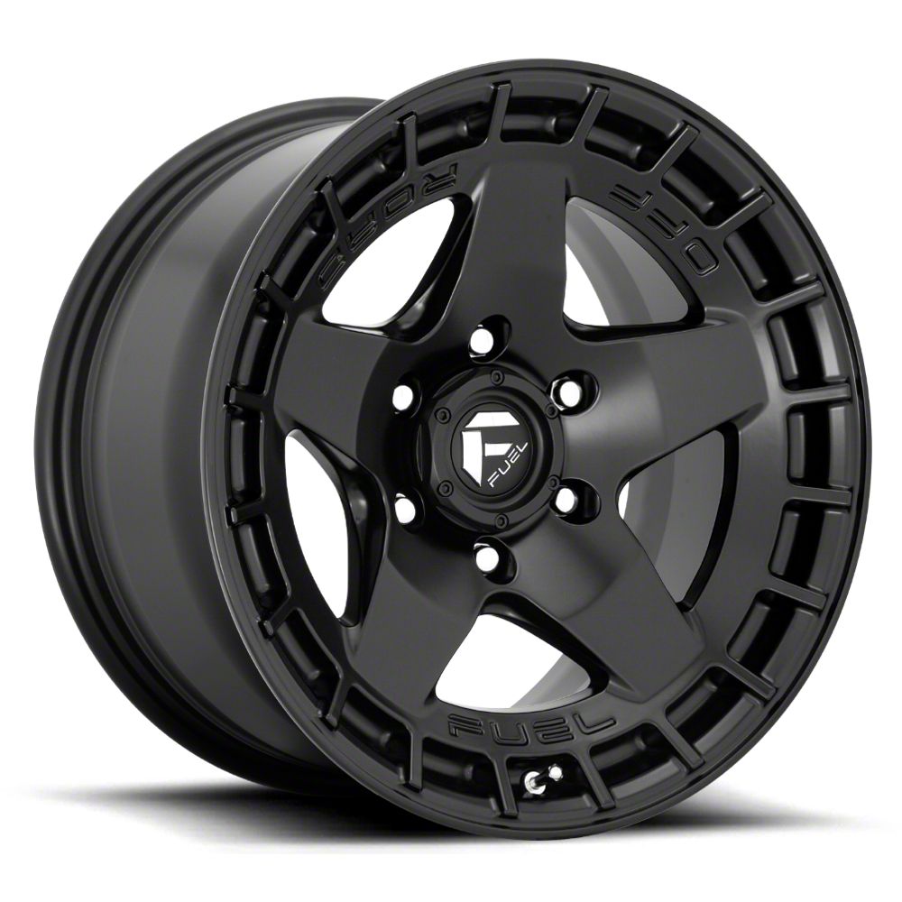 Fuel Wheels Tundra Warp Satin Black 6-Lug Wheel; 20x9; 20mm Offset ...