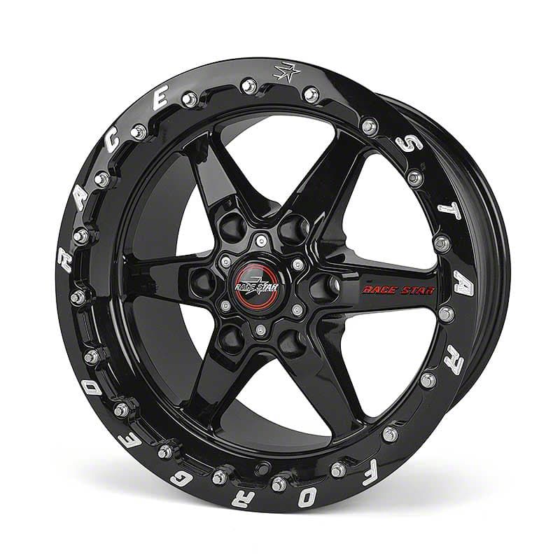Race Star Toyota 4-Runner 93 Truck Star Gloss Black Wheel; 17x9.5; 25mm ...