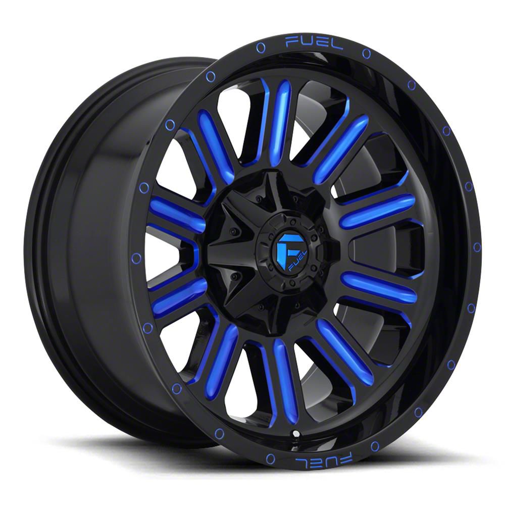 Fuel Wheels Tacoma Hardline Gloss Black with Blue Tint Clear 6-Lug ...