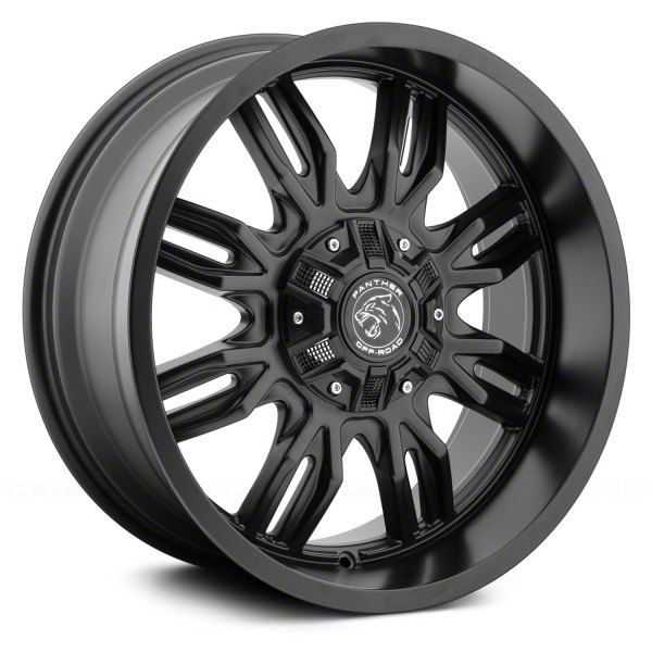 Panther Off Road Tacoma 580 Gloss Black 6-Lug Wheel; 20x9; 0mm Offset ...