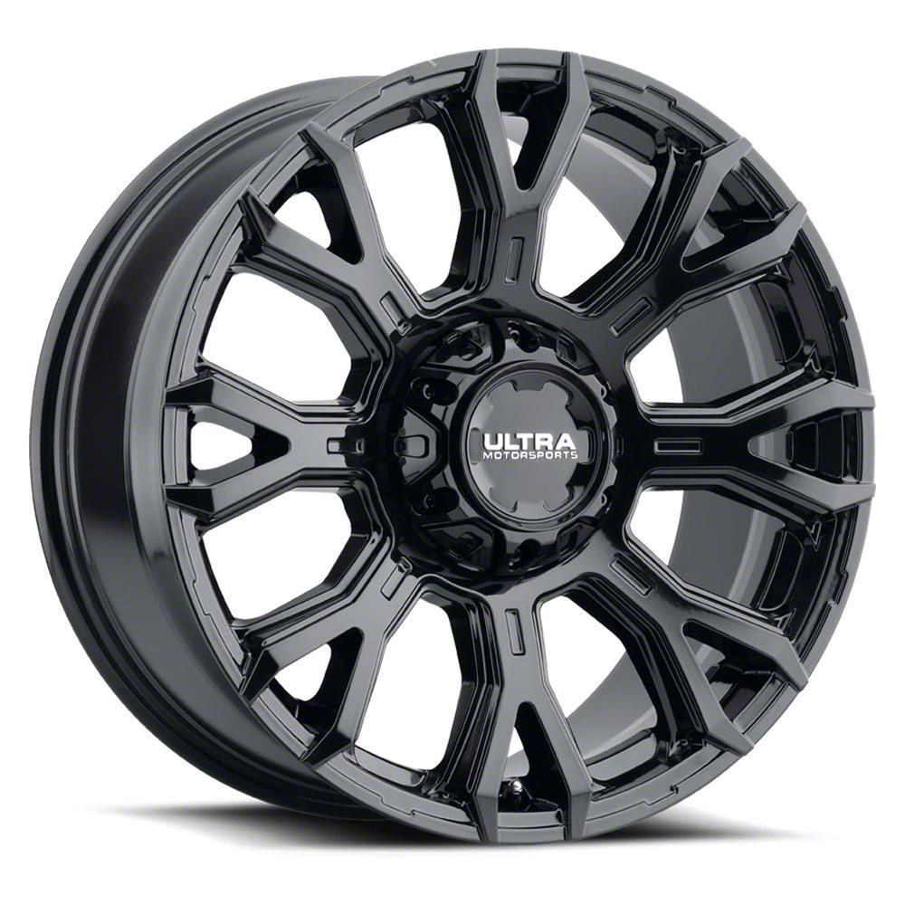 Ultra Wheels Tundra Scorpion Gloss Black 6-Lug Wheel; 20x9; 18mm Offset ...