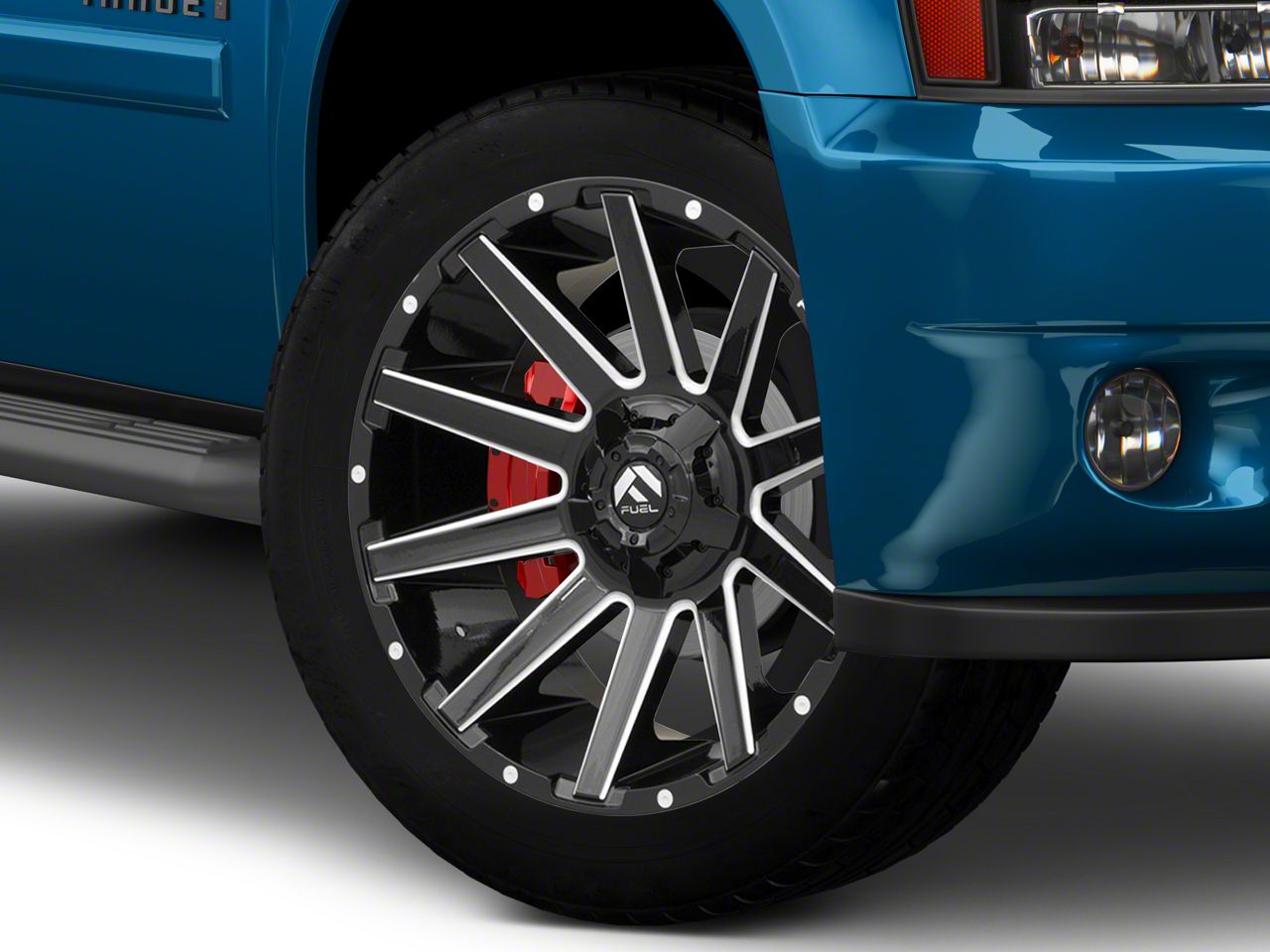 Fuel Wheels Toyota 4-Runner Contra Gloss Black Milled 6-Lug Wheel ...