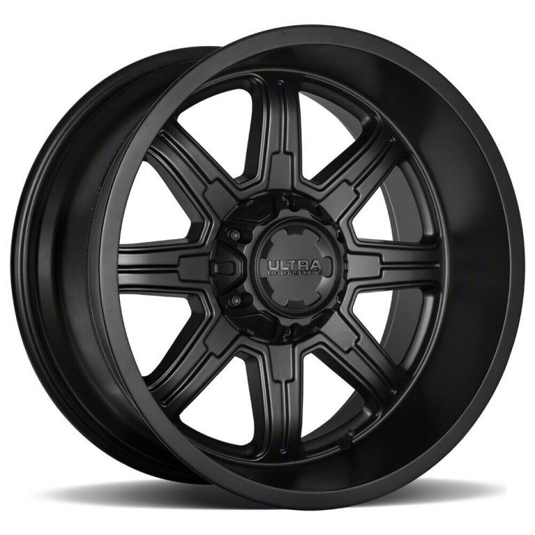 Ultra Wheels Titan XD Menace Satin Black 6-Lug Wheel; 20x9; 18mm Offset ...