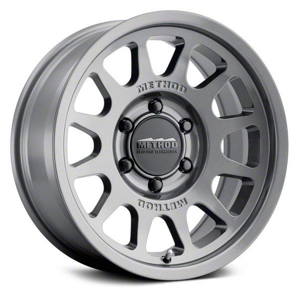 Method Race Wheels Sierra 1500 MR703 Bead Grip Gloss Titanium 6-Lug ...