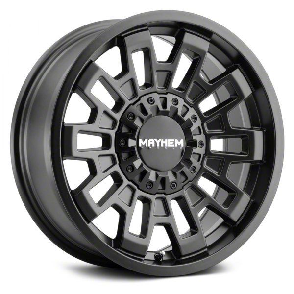 Mayhem Wheels Toyota 4-Runner Cortex Matte Black 6-Lug Wheel; 17x9 ...