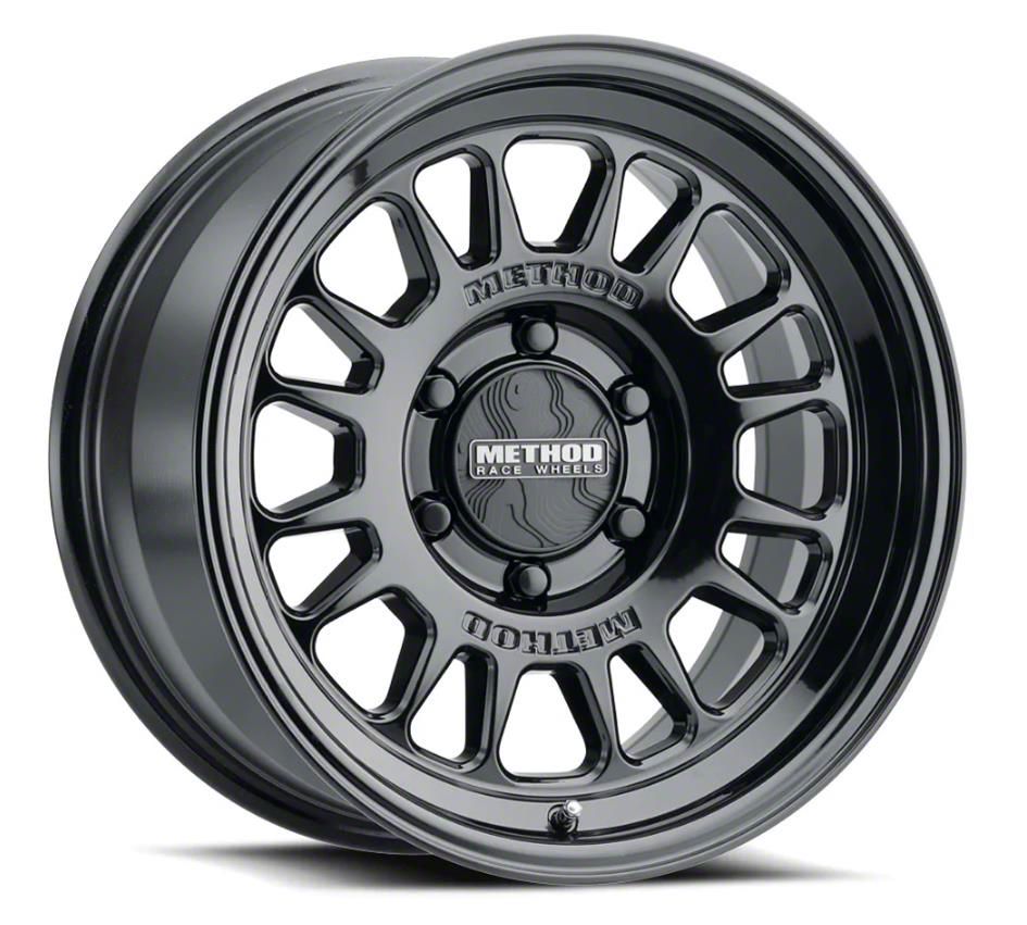 Method Race Wheels Bronco MR318 Gloss Black 6-Lug Wheel; 17x8.5; 25mm ...