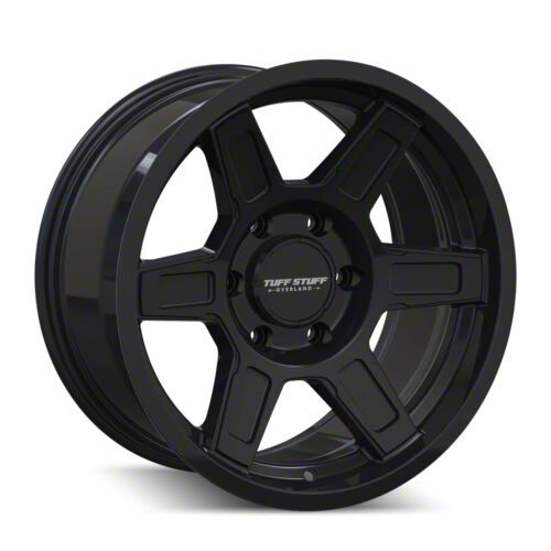 Tuff Stuff Overland Toyota 4-Runner Ascent Gloss Black 6-Lug Wheel ...