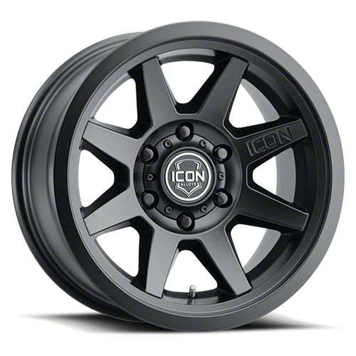 ICON Alloys Toyota 4-Runner Rebound SLX Satin Black 6-Lug Wheel; 17x8.5 ...