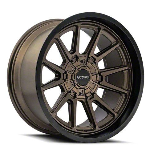 Mayhem Wheels Titan XD Intrepid Matte Bronze 6-Lug Wheel; 20x9; 0mm ...