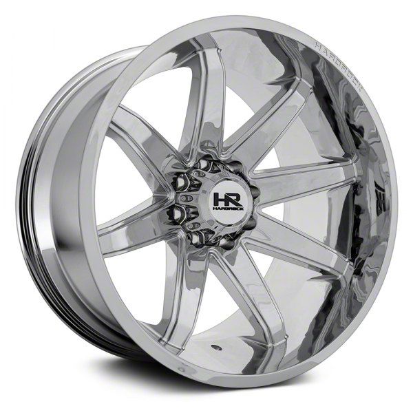 Hardrock Offroad Titan Painkiller Xposed Chrome 6-Lug Wheel; 20x12 ...