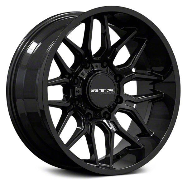 RTX Offroad Wheels Tundra Claw Gloss Black 6-Lug Wheel; 20x10; -18mm ...