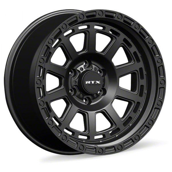 RTX Offroad Wheels Toyota 4-Runner Titan Satin Black 6-Lug Wheel; 18x9 ...