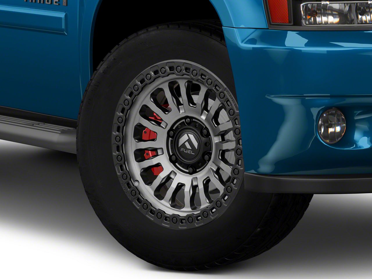 Fuel Wheels Tundra Rincon Matte Gunmetal with Matte Black Lip 6-Lug ...