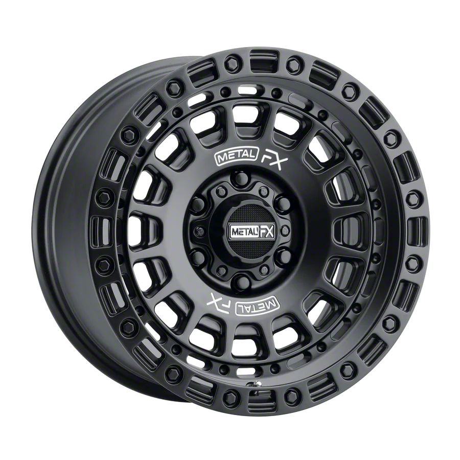 Metal FX Offroad Bronco Hitman Satin Black 6-Lug Wheel; 17x8.5; 0mm ...