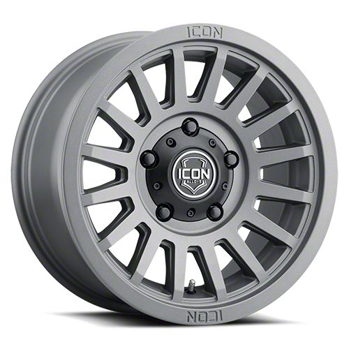 ICON Alloys Toyota 4-Runner Recon SLX Charcoal 6-Lug Wheel; 17x8.5 ...