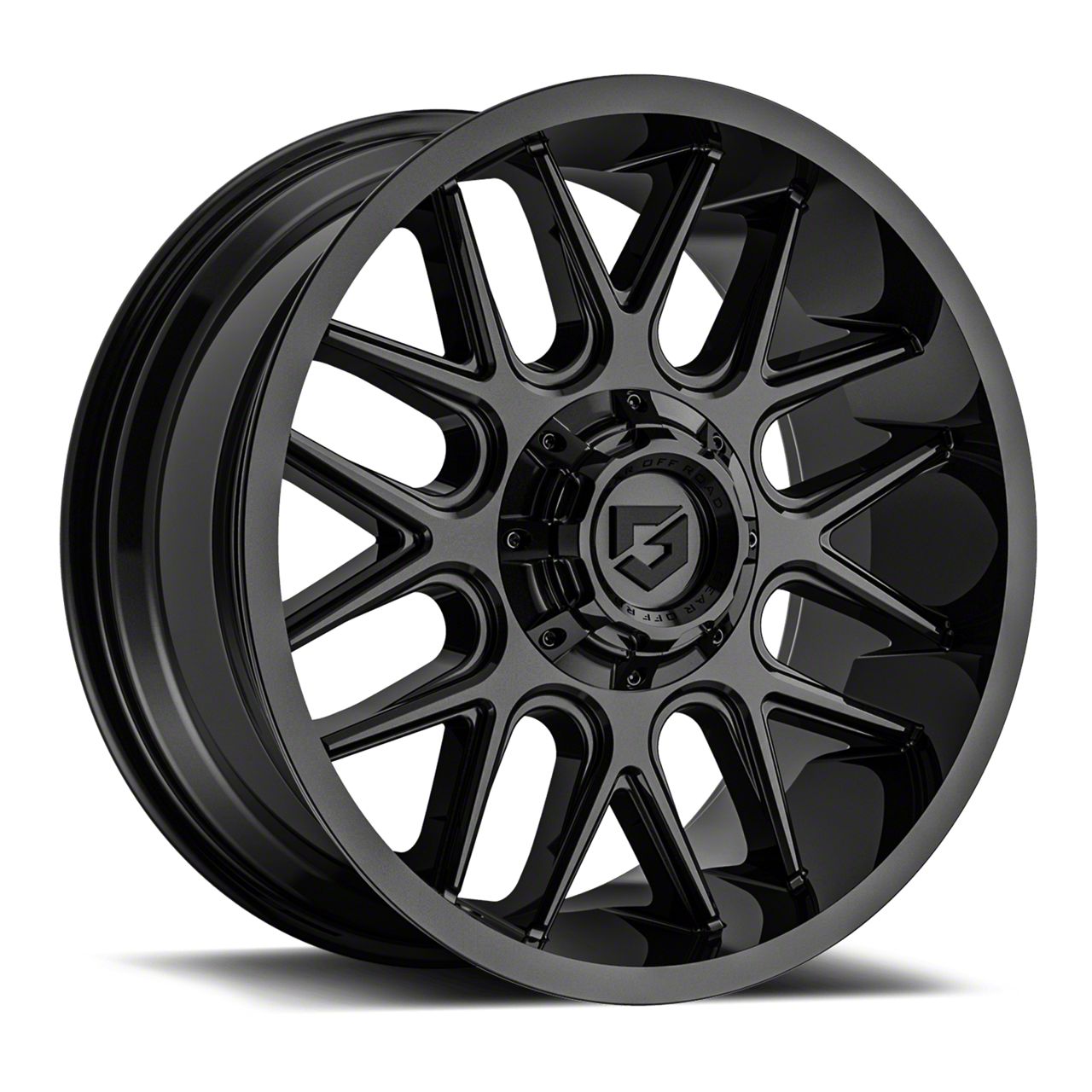 Gear Off-Road Bronco 771 Gloss Black 6-Lug Wheel; 17x9; 0mm Offset 771B ...