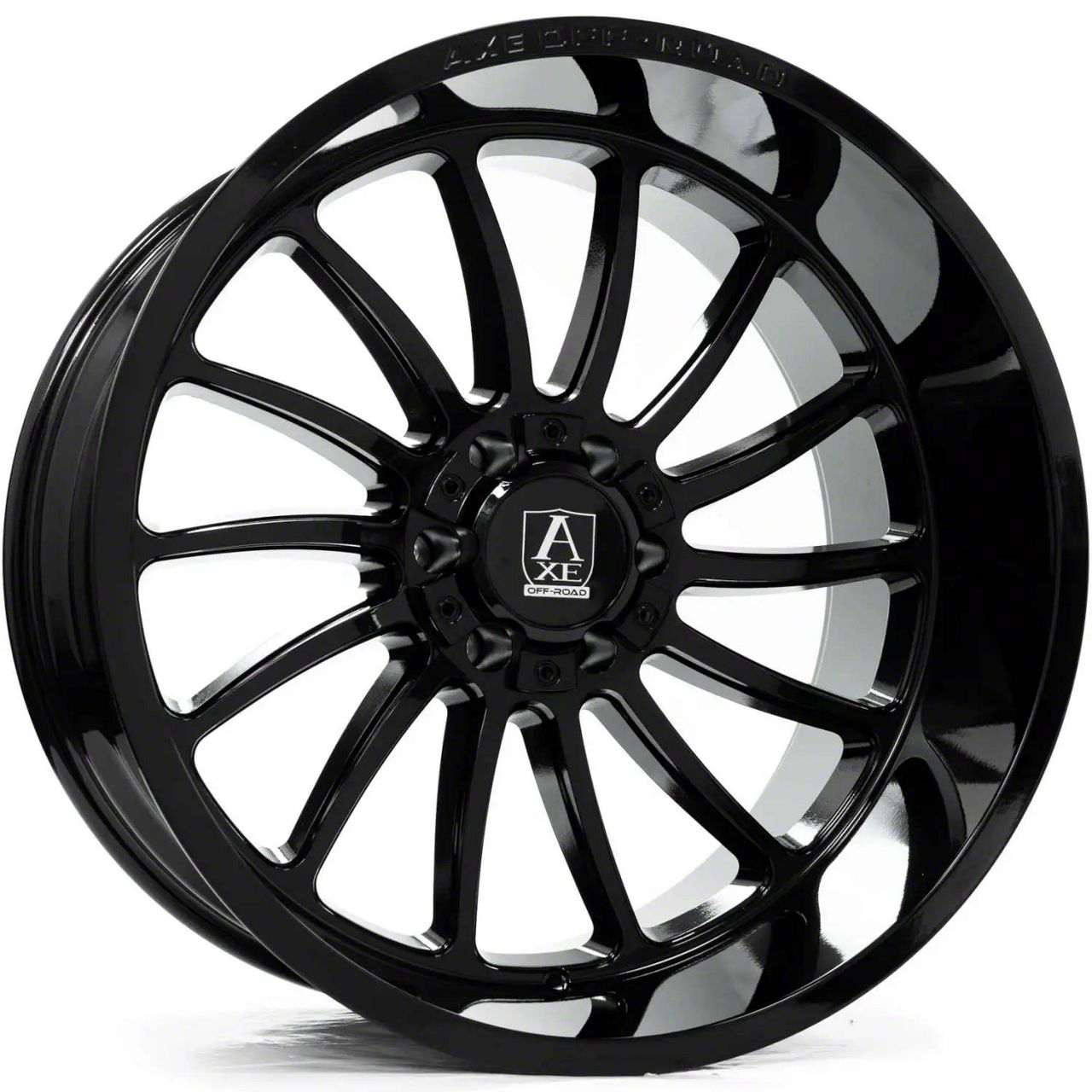 Axe Wheels Tundra Chronus Gloss Black 6-Lug Wheel; 22x12; -44mm Offset ...