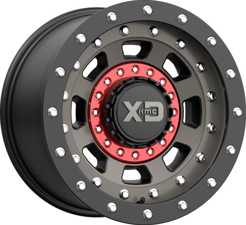 XD Titan FMJ Satin Black with Dark Tint 6-Lug Wheel; 20x10; -18mm ...