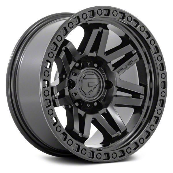 Fuel Wheels Toyota 4-Runner Syndicate Blackout 6-Lug Wheel; 17x9; 1mm ...