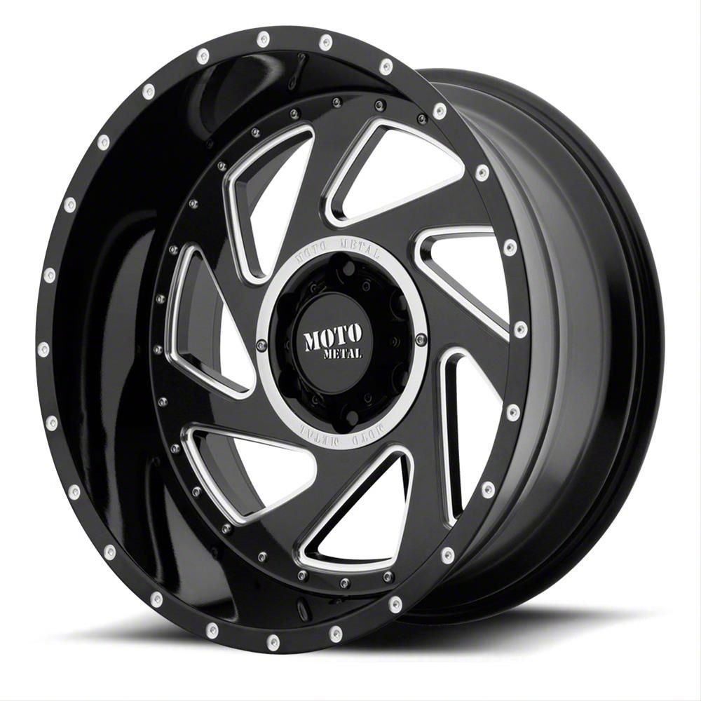 Moto Metal Tacoma MO989 Change Up Gloss Black Milled with Brushed ...