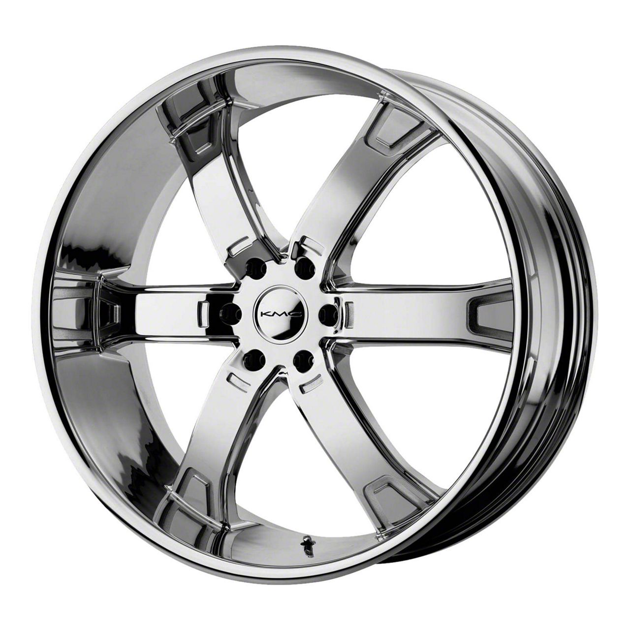 KMC Tacoma Brodie Chrome 6-Lug Wheel; 20x9; 15mm Offset KM67129068215 ...