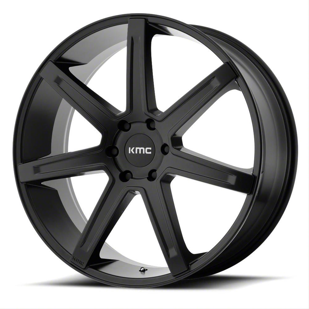 KMC Titan Revert Satin Black 6-Lug Wheel; 20x9; 15mm Offset ...