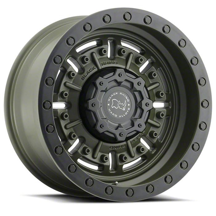 Black Rhino Toyota 4-Runner Abrams Olive Drab Green 6-Lug Wheel; 18x9.5 ...