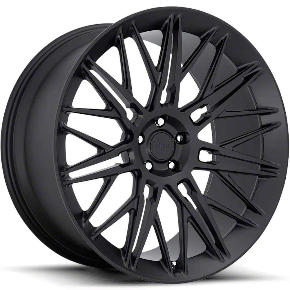 Rotiform Tacoma JDR Matte Black 6-Lug Wheel; 22x10; 30mm Offset ...