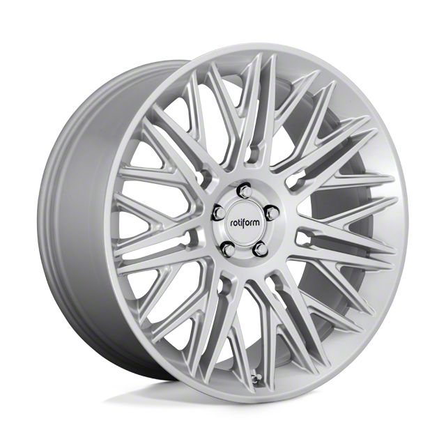 Rotiform Tacoma JDR Matte Silver 6-Lug Wheel; 22x10; 30mm Offset ...