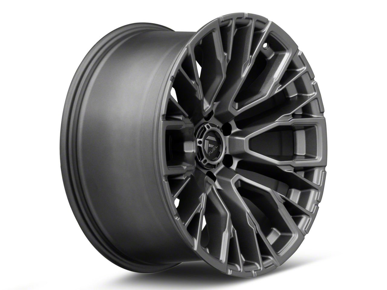 Fuel Wheels Toyota 4-Runner Rebar Matte Gunmetal 6-Lug Wheel; 20x9 ...
