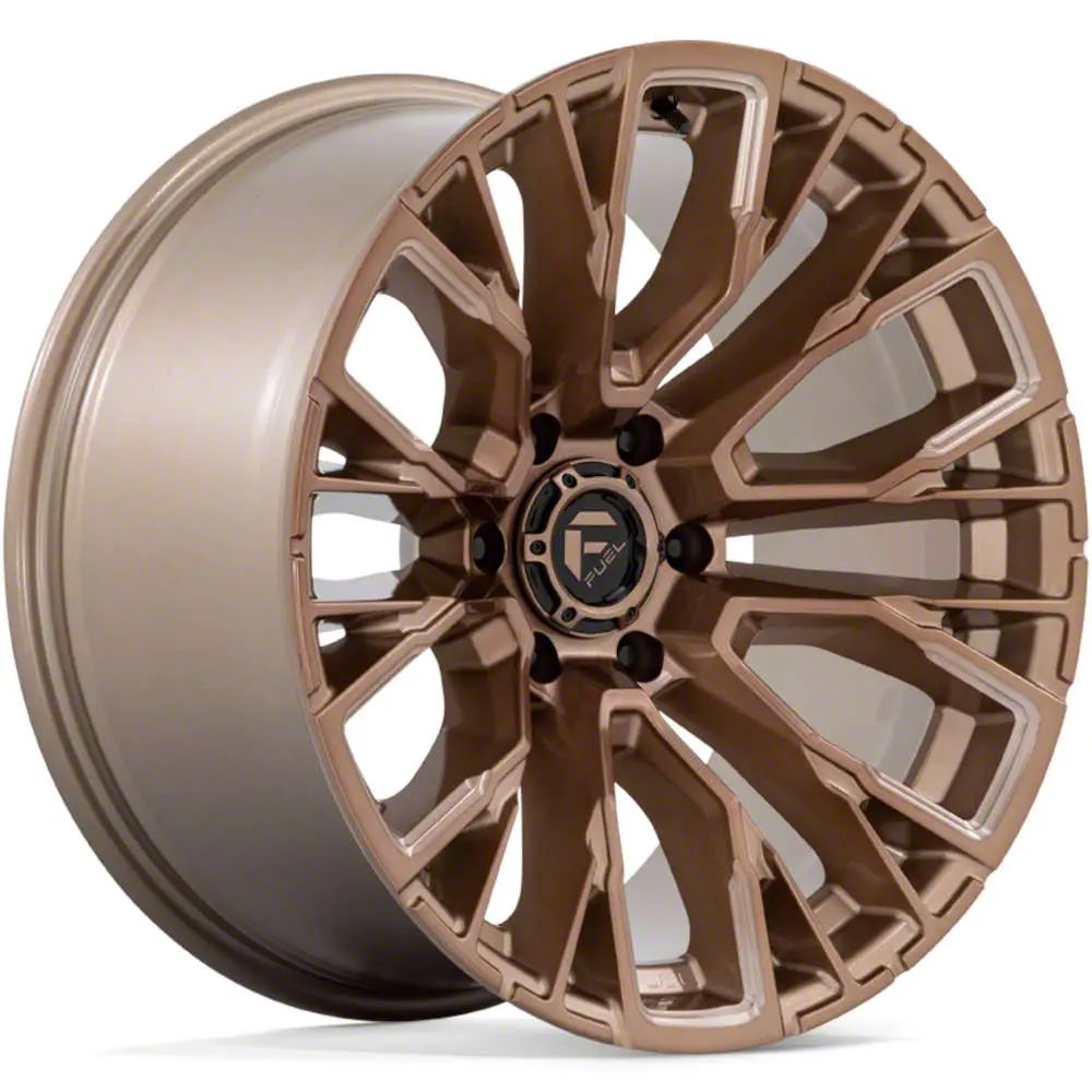 Fuel Wheels Toyota 4-Runner Rebar Platinum Bronze Milled 6-Lug Wheel ...