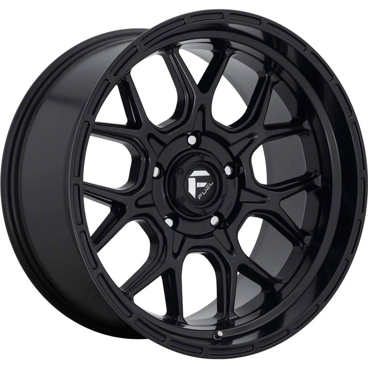 Fuel Wheels Toyota 4-Runner Tech Matte Black 6-Lug Wheel; 20x10; -18mm ...