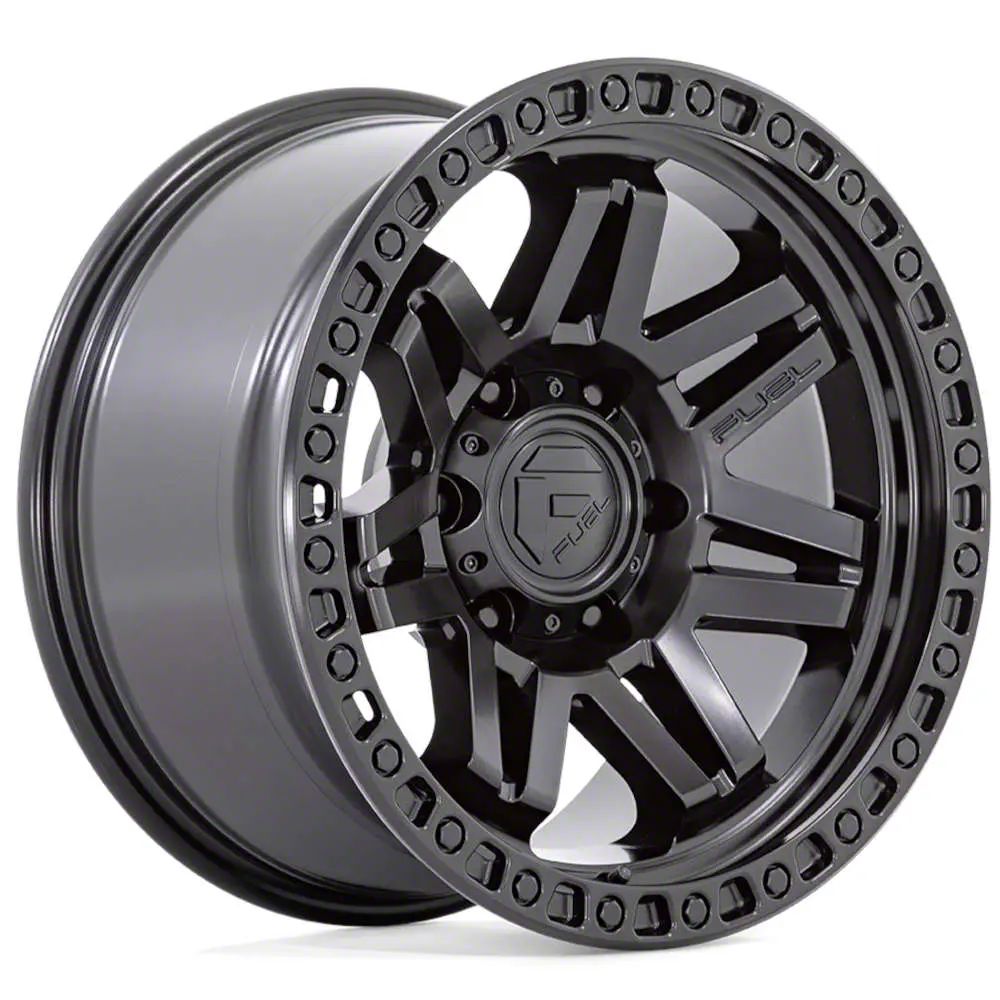 Fuel Wheels Toyota 4-Runner Syndicate Blackout 6-Lug Wheel; 17x9; 1mm ...