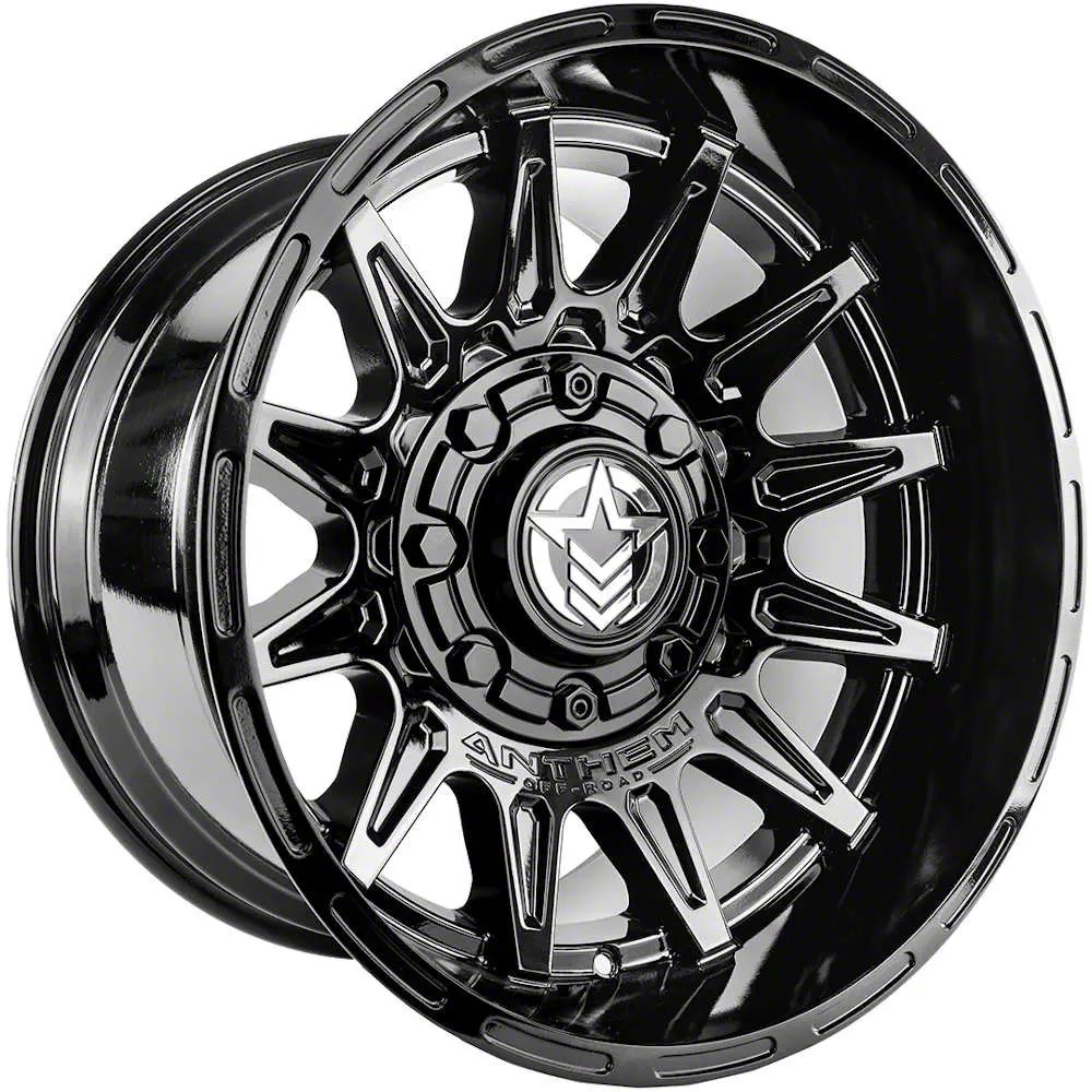 Anthem Off-Road Toyota 4-Runner Liberty Gloss Black 6-Lug Wheel; 20x12 ...