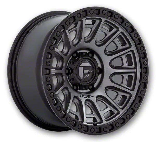 Fuel Wheels Toyota 4-Runner Cycle Matte Gunmetal 6-Lug Wheel; 17x9 ...