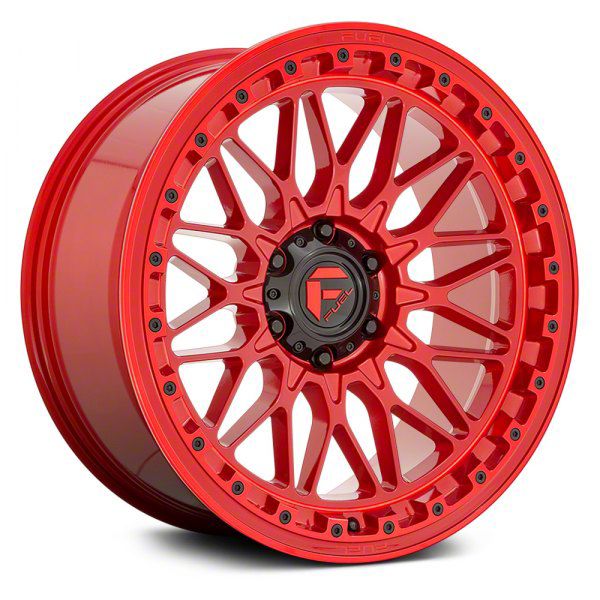 Fuel Wheels Toyota 4-Runner Trigger Candy Red 6-Lug Wheel; 17x9; -12mm ...