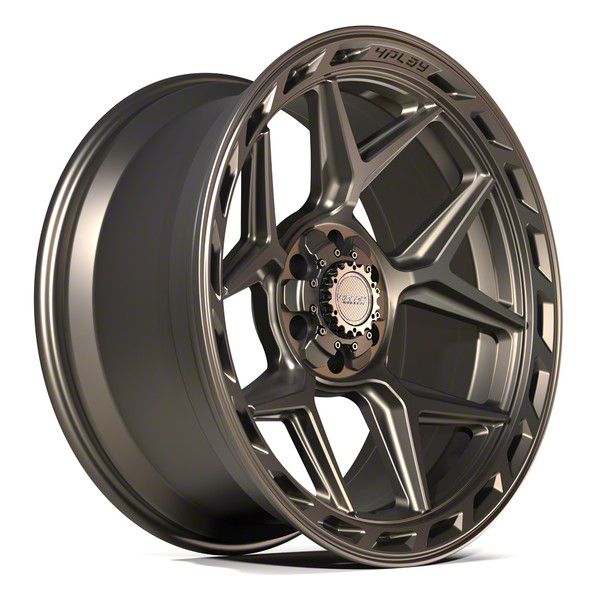 4Play Titan 4P55 Bronze 6-Lug Wheel; 22x10; -18mm Offset 4P55-22100 ...