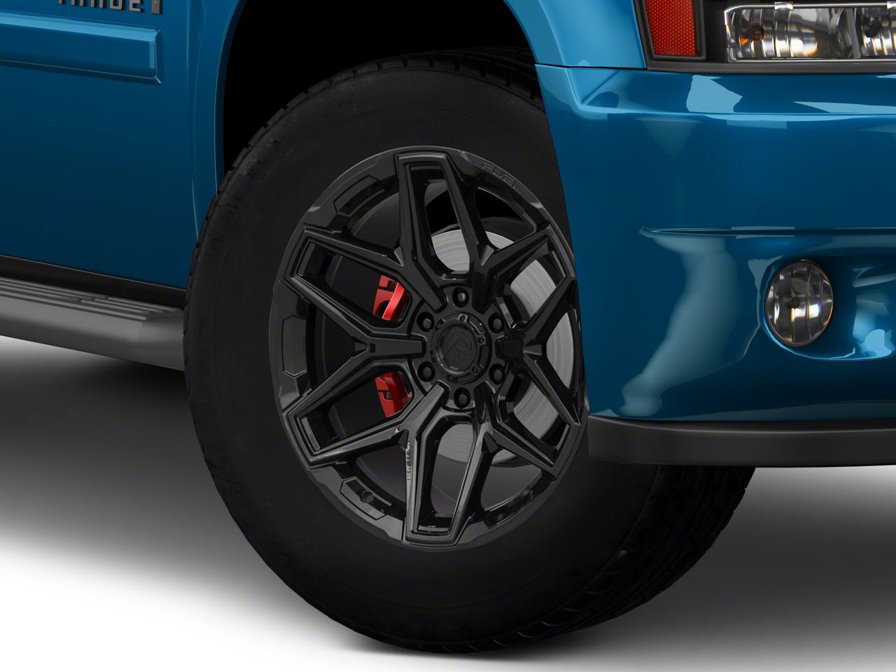 Fuel Wheels Bronco Fusion Forged Flux Gloss Black 6-Lug Wheel; 20x10 ...
