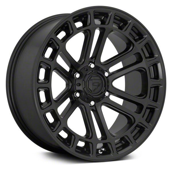 Fuel Wheels Tundra Heater Matte Black 6-Lug Wheel; 20x10; -18mm Offset ...