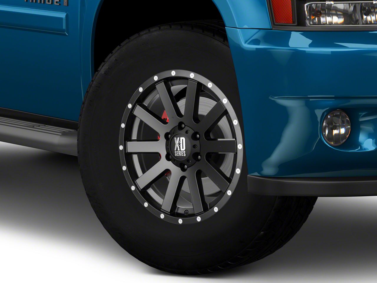 XD Titan Heist Satin Black 6-Lug Wheel; 18x9; 30mm Offset XD81889068730 ...