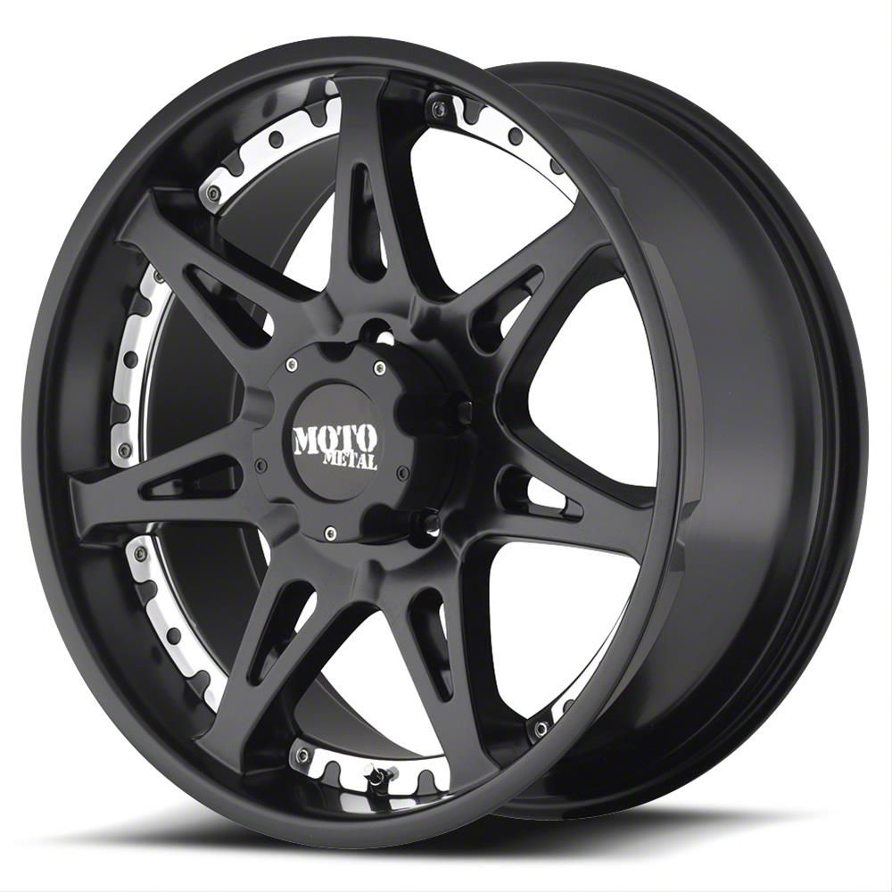 Moto Metal Titan XD MO961 Satin Black 6-Lug Wheel; 18x9; 18mm Offset ...