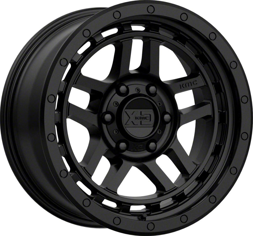 XD Titan XD Recon Satin Black 6-Lug Wheel; 18x8.5; 0mm Offset ...
